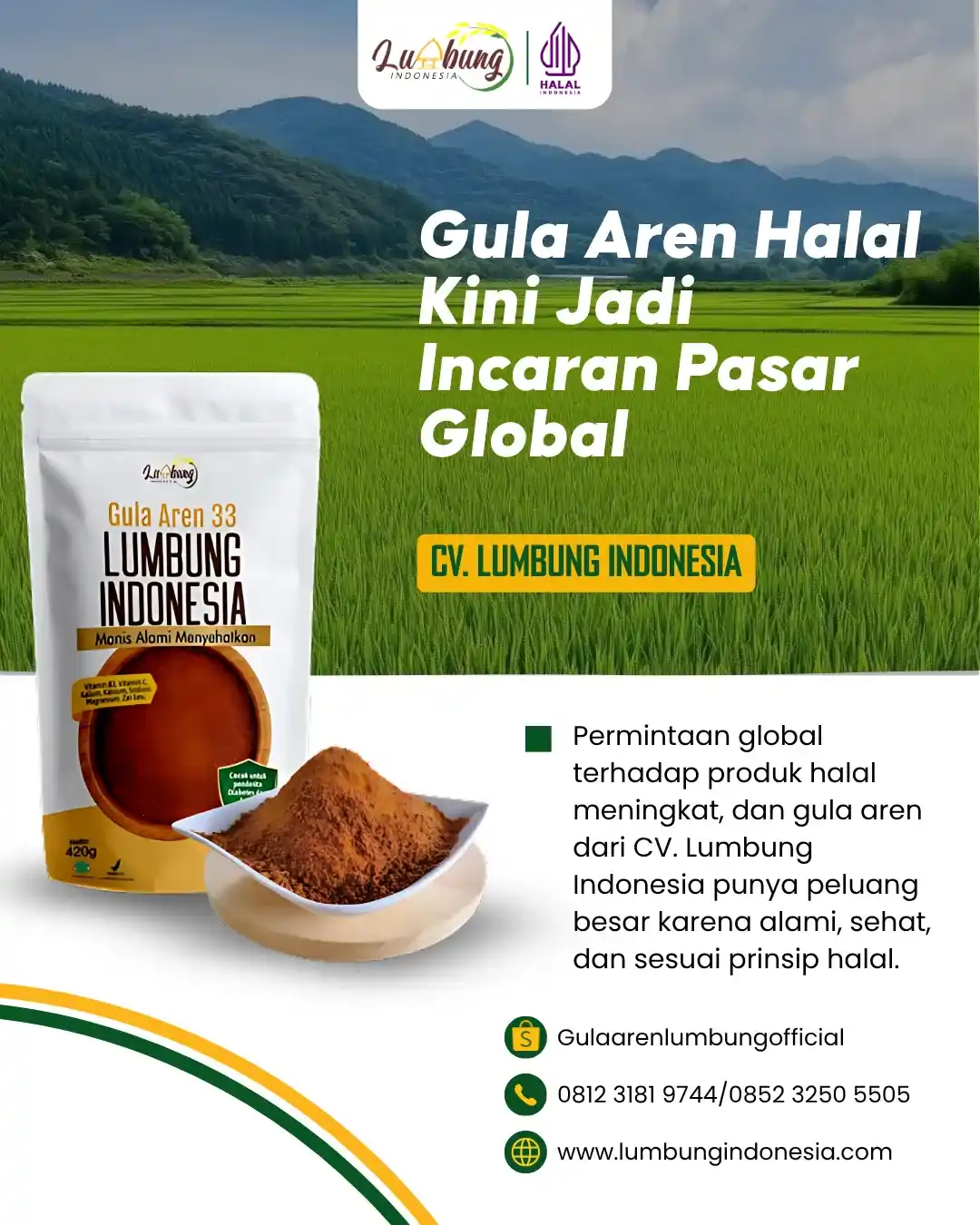 Gula Aren Halal yang Kini Jadi Incaran dunia - Gula Aren 33